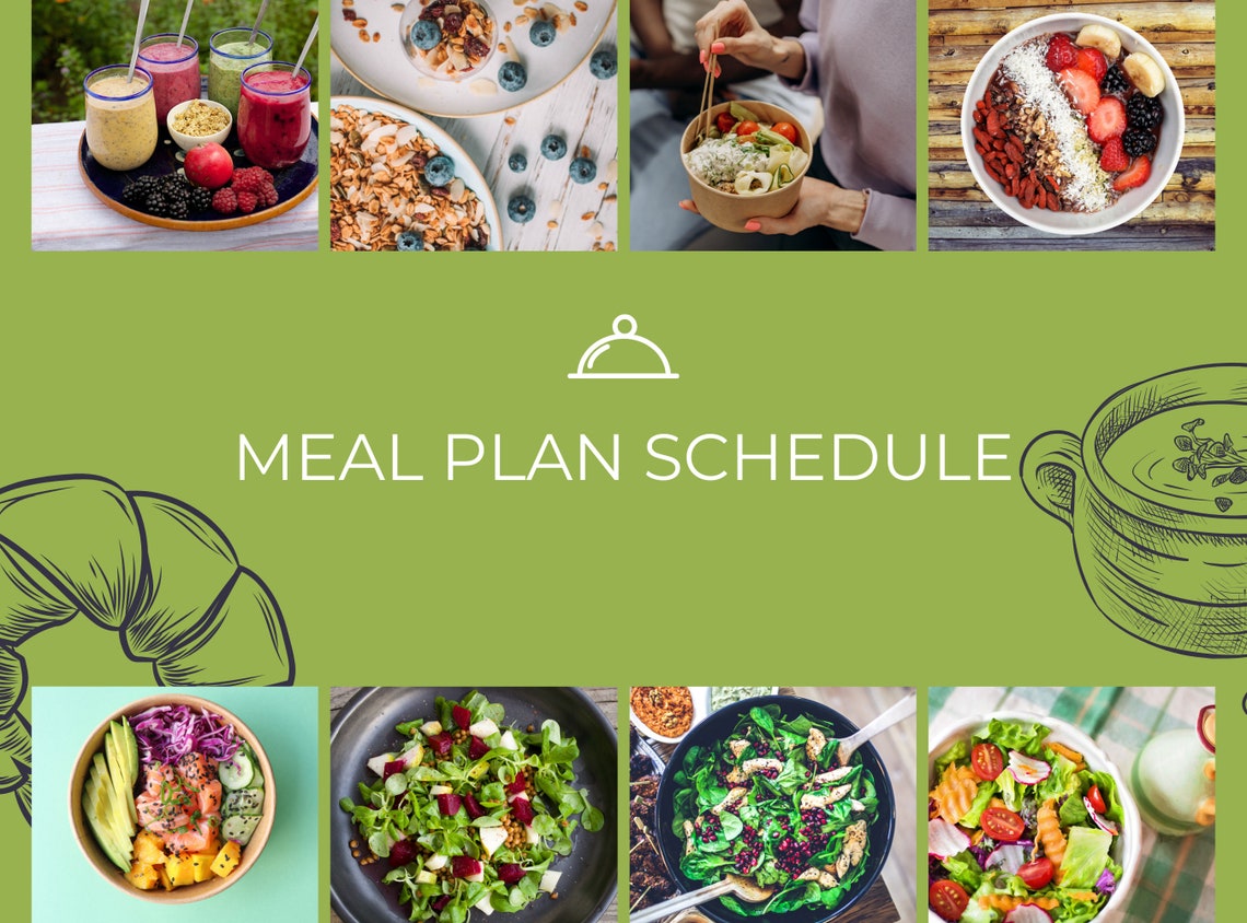 10 Days Weight Loss Meal Plan - Etsy