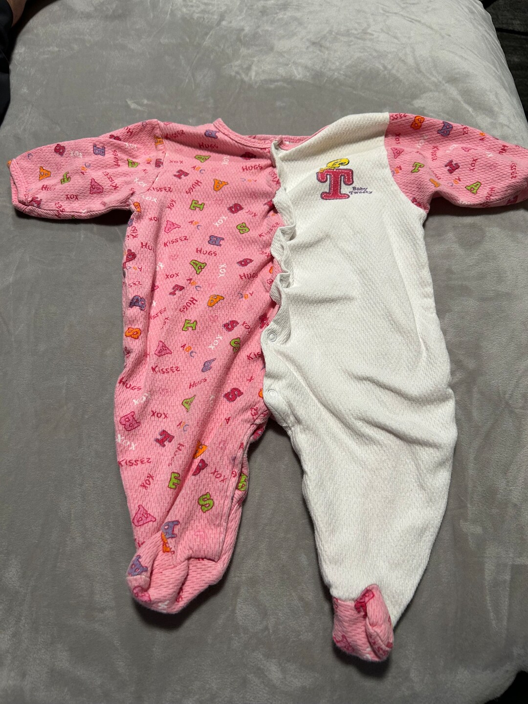 Baby Looney Tunes Infant Sleeper Pajama 90s Vintage - Etsy