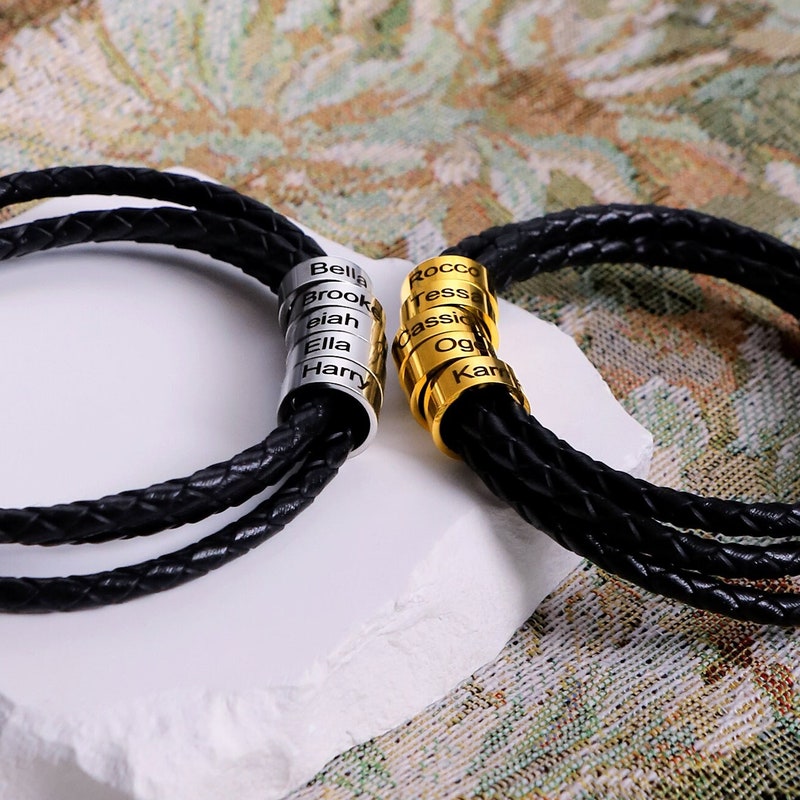 Custom Mens Bracelet - Etsy