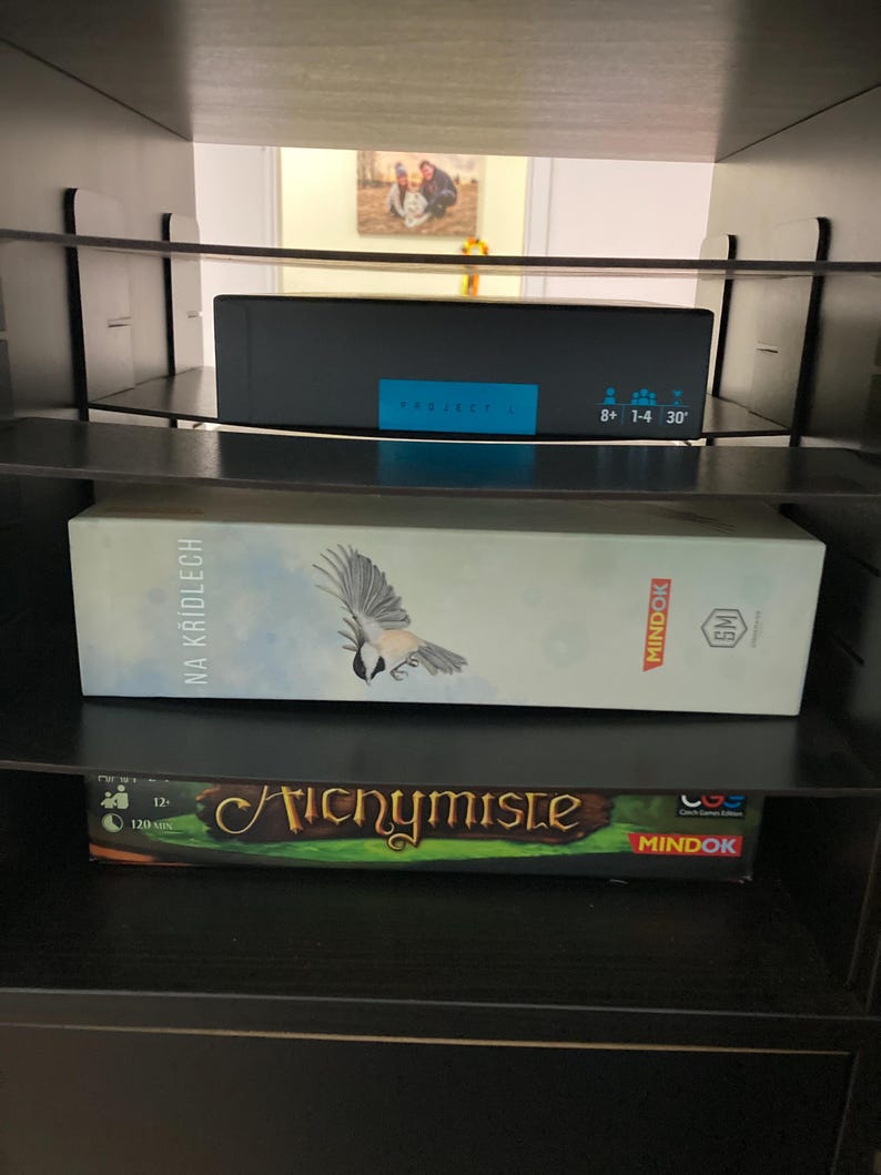 Kallax Board Game Shelf Insert: Laser Cut SVG File (digital Download ...