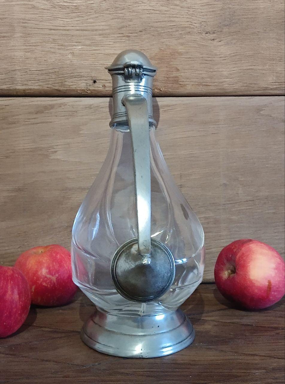 Antique Duck Decanter, Italian Duck Wine Decanter Mid Century, Vintage ...