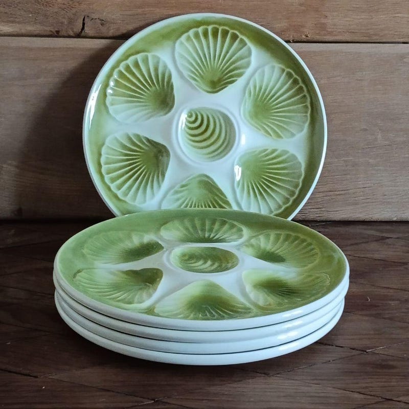 French Oyster Plate 2 - Etsy UK
