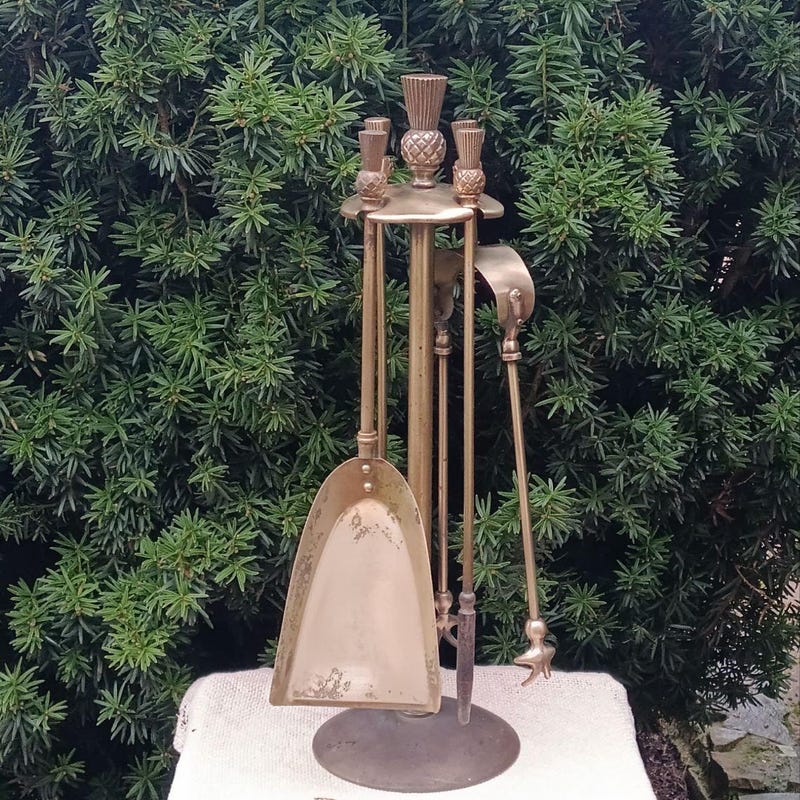 Used Fireplace Tool Sets - Etsy UK
