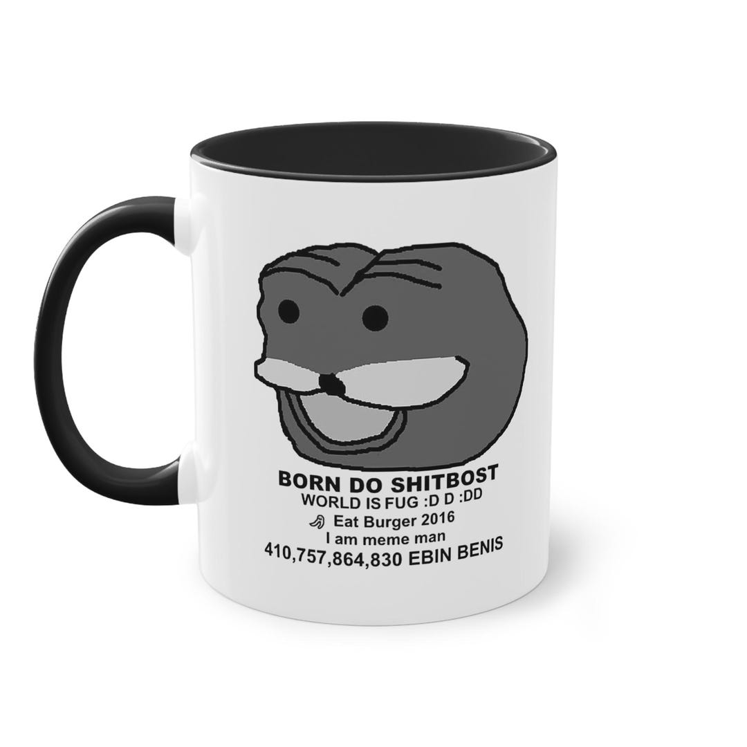 Spurdo Sparde Meme Mug: Funny Shitposting Gift - 11oz - Etsy