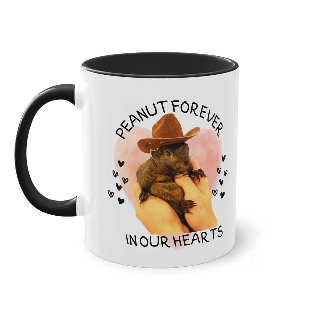 Peanut the Squirrel Memorial Mug: Heartfelt Keepsake Gift - Etsy