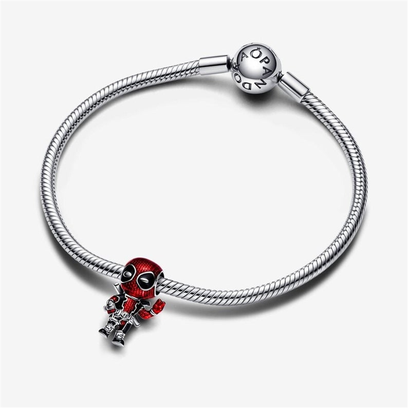 Deadpool Charm,pandora Bracelet Charms,925 Sterling Silver Pandora ...