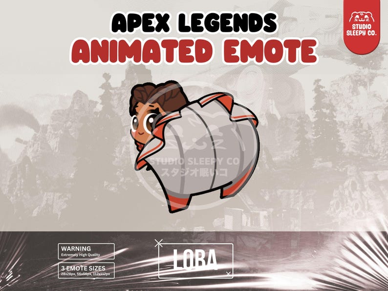 Loba Twerking Animated Emote: Apex Legends Twitch, Discord, Youtube ...