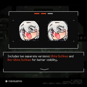 SIGNALIS Ariane Yeong Pre-made Chibi Emote Bundle Ready-to-use for ...