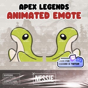 NESSIE Dance Dinodance Apex Legends Animated Emote Sticker for Discord ...