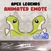 NESSIE Dance Dinodance Apex Legends Animated Emote Sticker for Discord ...