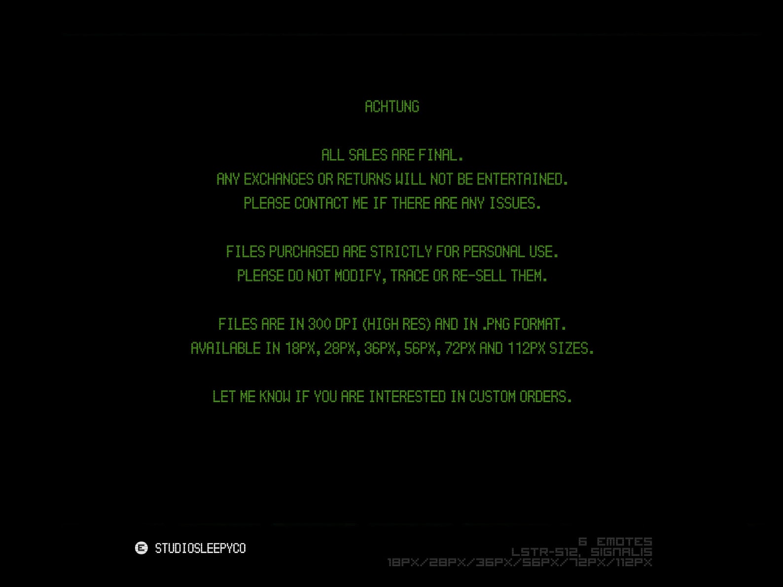 SIGNALIS Elster (LSTR-512) Pre-made Chibi Emote Bundle Ready-to-use for ...