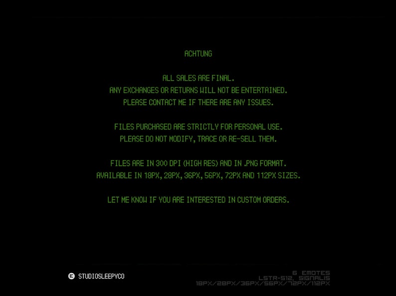 SIGNALIS Elster (LSTR-512) Pre-made Chibi Emote Bundle Ready-to-use for ...