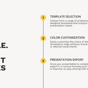 Power Point Template - Etsy