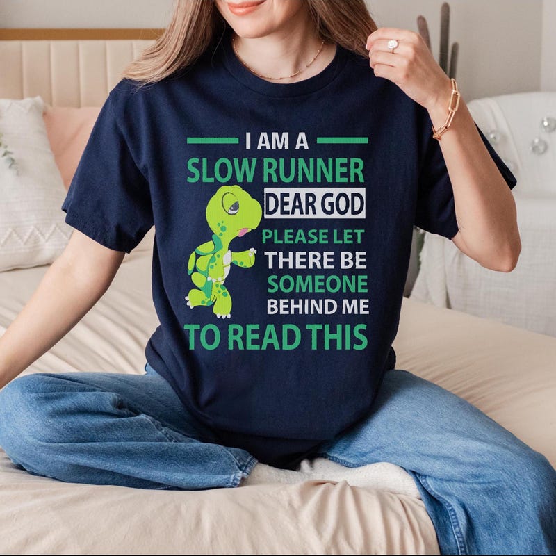 Turtle Running Shirt - Etsy