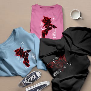 Shadow Shirt Set Funny Game Video Game Japanese Streetwear - Etsy