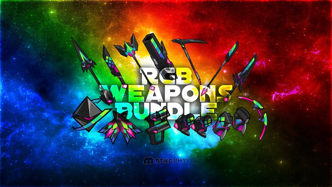 RGB Weapons Pack Digital Brawlhalla Codes - Etsy