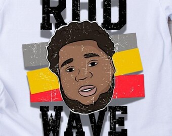 Rod Wave Nostalgia Svg-png File, 90s Rap Music, Rapper Rod Wave Tour ...