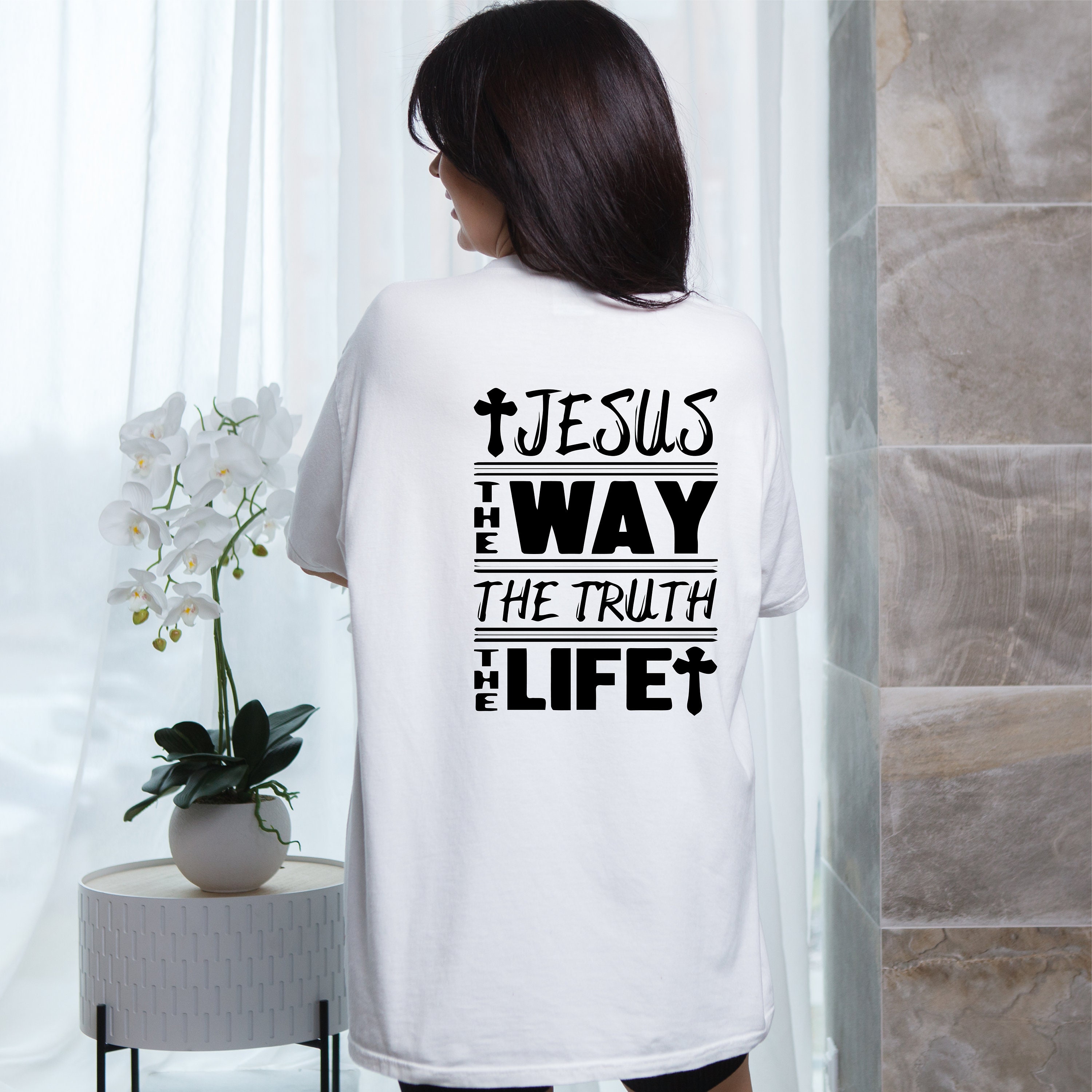 Jesus SVG PNG, Jesus the Way the Truth the Life, Christian Svg, Faith ...