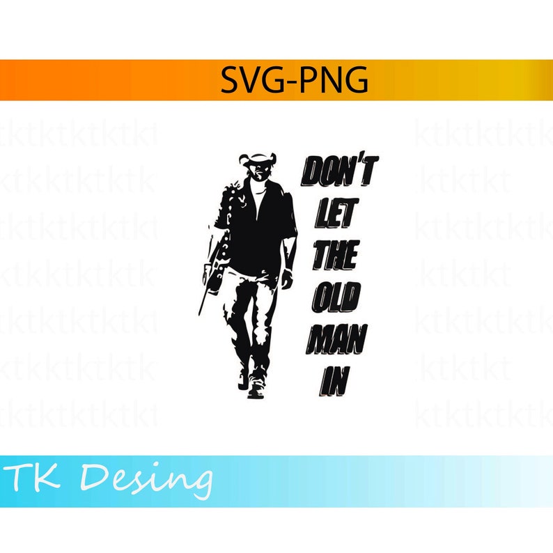 Old Man Inside SVG PNG, Vintage American Flag Inside, Toby Keith ...