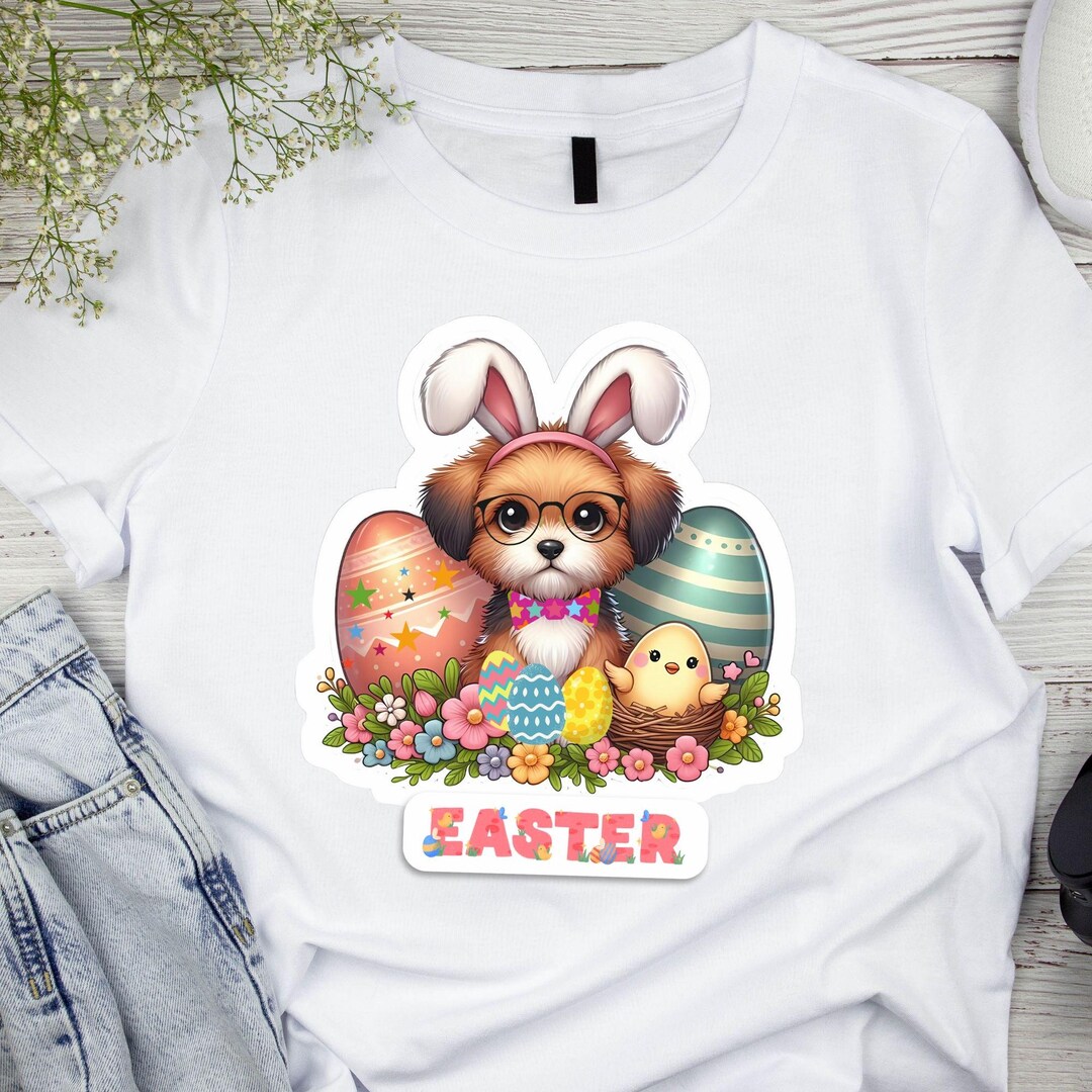 Easter Dachshund PNG, Spring Wiener Dog Png, Pastel Sausage Dog ...