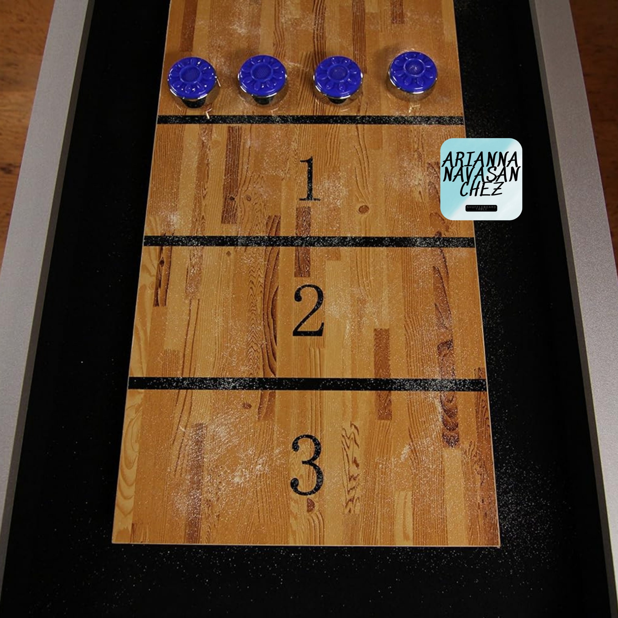 Shuffleboard Tables With Pedestal Legs With Levelers for Maximum ...