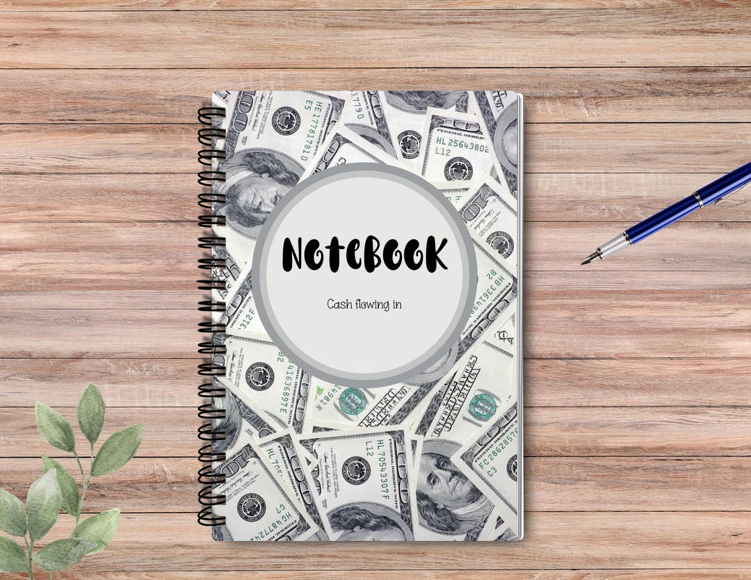 Money Spiral Notebook, Wealth Notebook, Prosperity Planner, Journal for ...