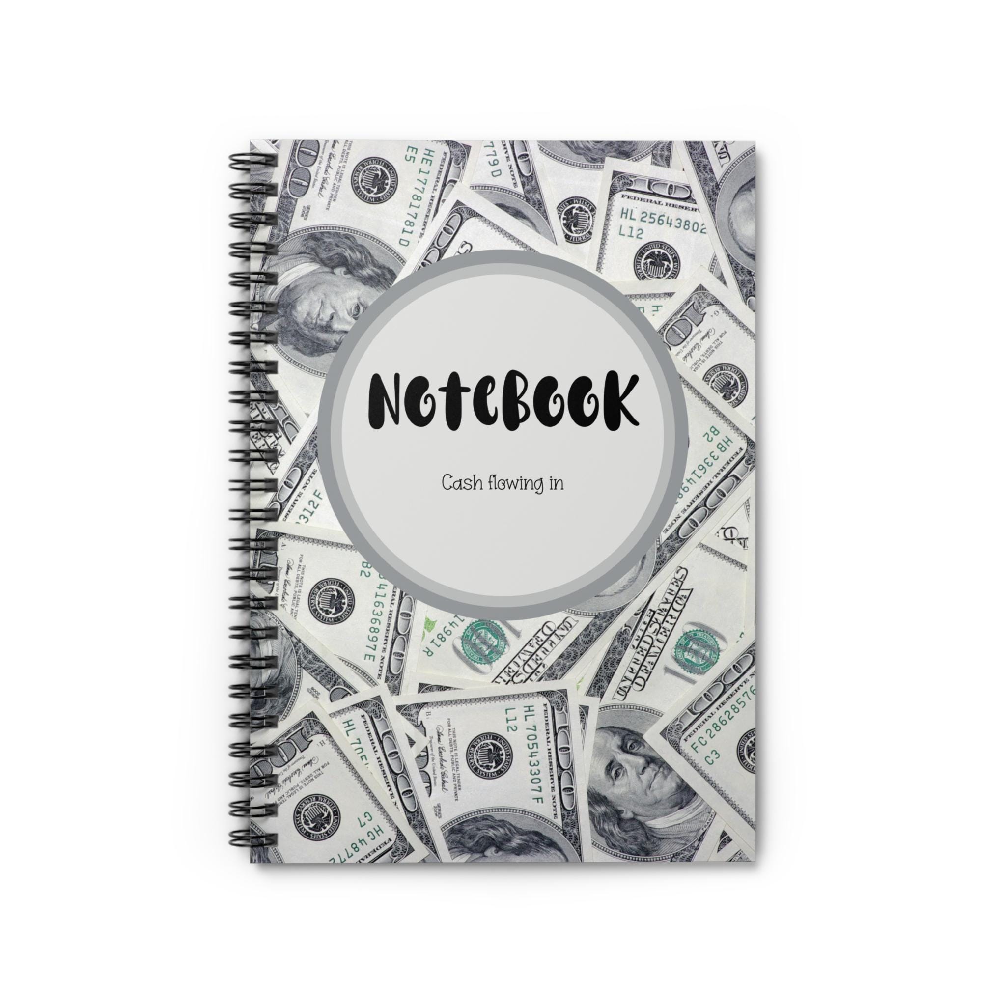 Money Spiral Notebook, Wealth Notebook, Prosperity Planner, Journal for ...