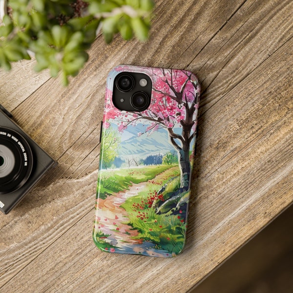 Cherry Blossom Tree Phone Case - Etsy