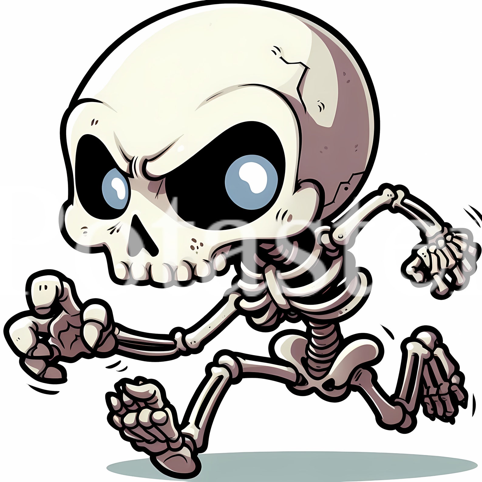 5 Little Skeleton Clipart Cute Skeleton Clipart Cute Halloween Clipart ...