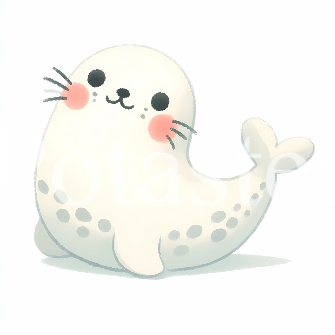 5 Cute Seal Clipart Seal Watercolor Clipart Cute Watercolor Aquarel ...