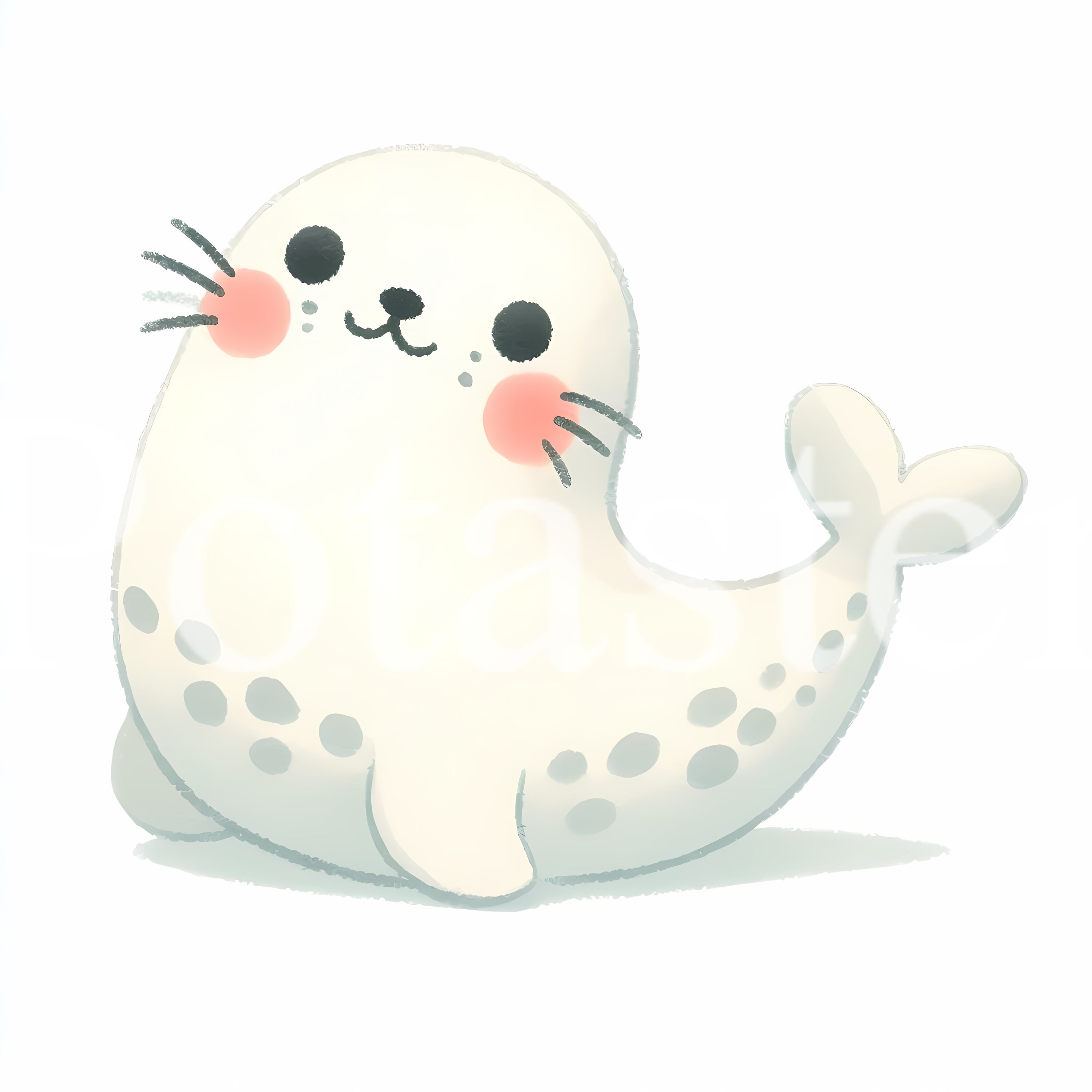 5 Cute Seal Clipart Seal Watercolor Clipart Cute Watercolor Aquarel ...