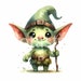 Cute Goblin Clipart, Cartoon Fantasy Illustration (digital Download) - Etsy