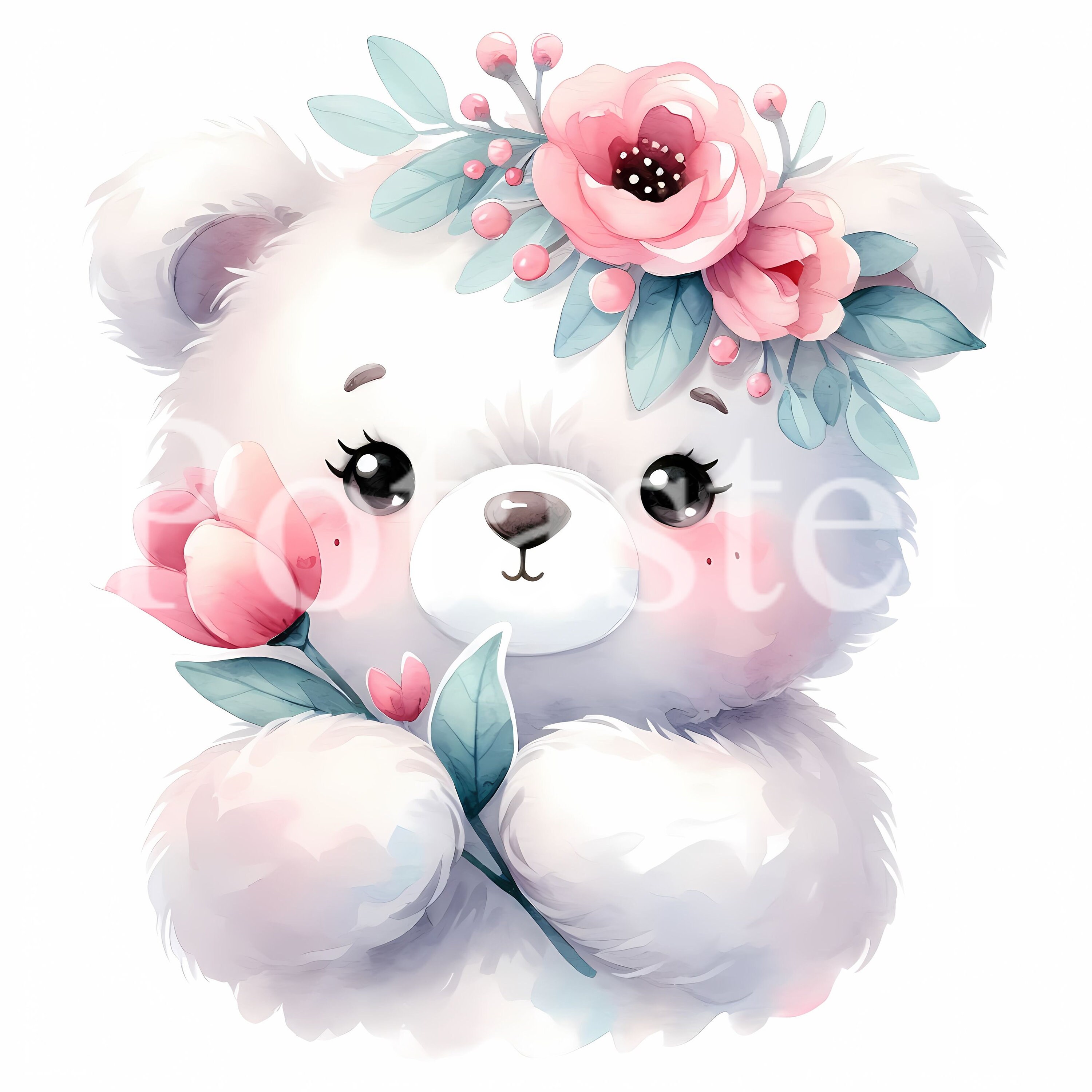 Cute Monkey Clipart Monkey Watercolor Clipart Cute Watercolor Snake ...