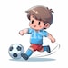 9 Boy Soccer Player Clipart Boy Football Player Clipart Football ...