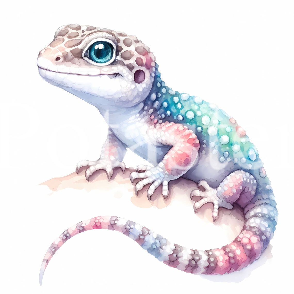 5 Cute Lizard Clipart Lizard Watercolor Clipart Cute Watercolor Aquarel ...