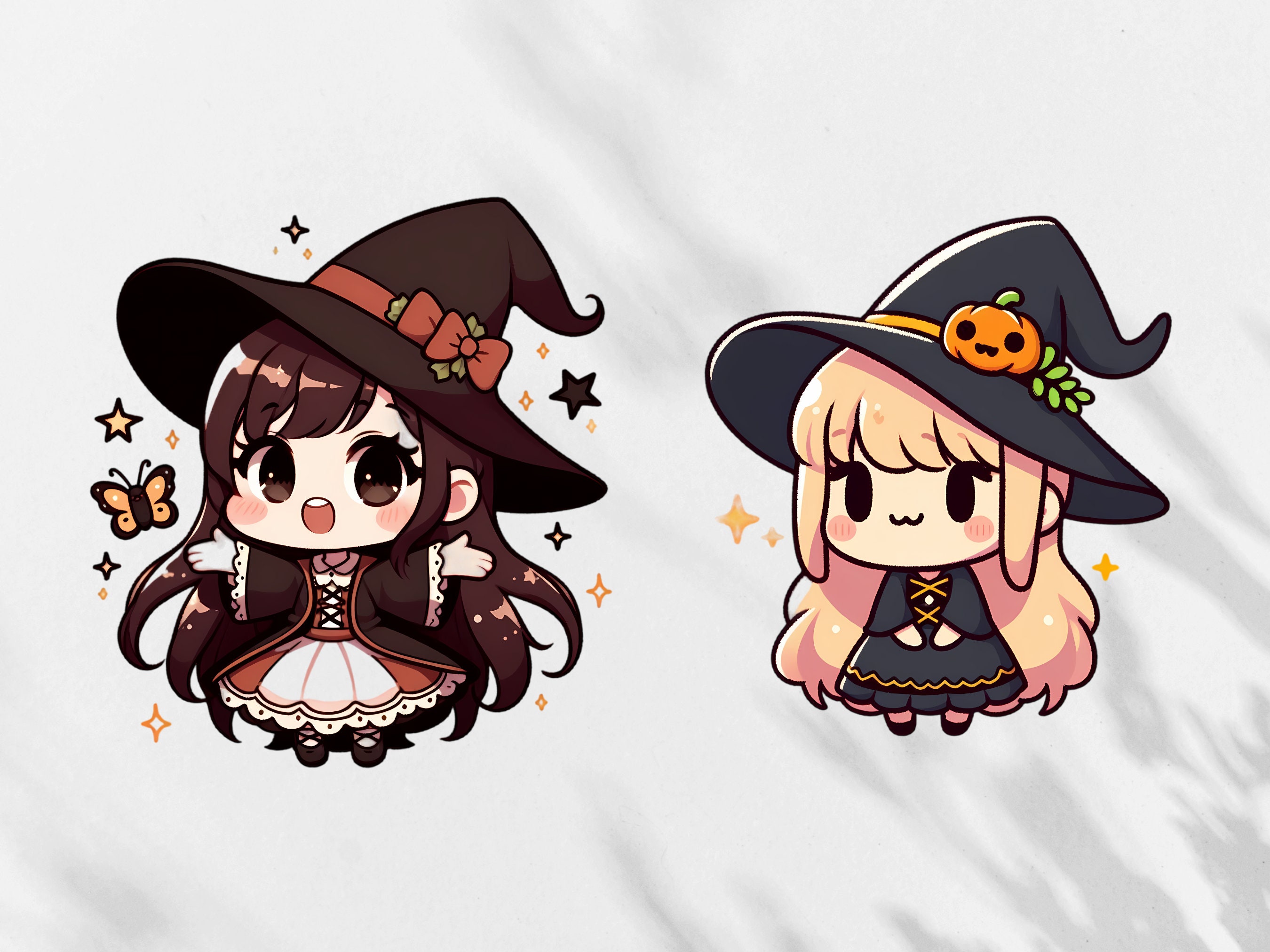 10 Little Witch Clipart Cute Witch Clipart Cute Fantasy Clipart Cartoon ...