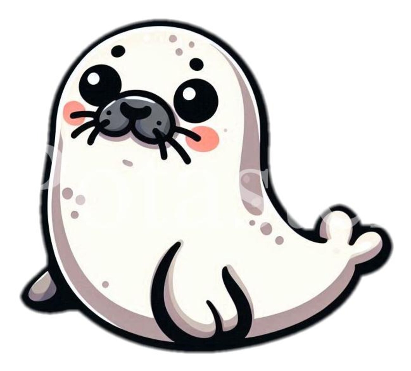 5 Cute Seal Clipart Seal Watercolor Clipart Cute Transparent Aquarel ...