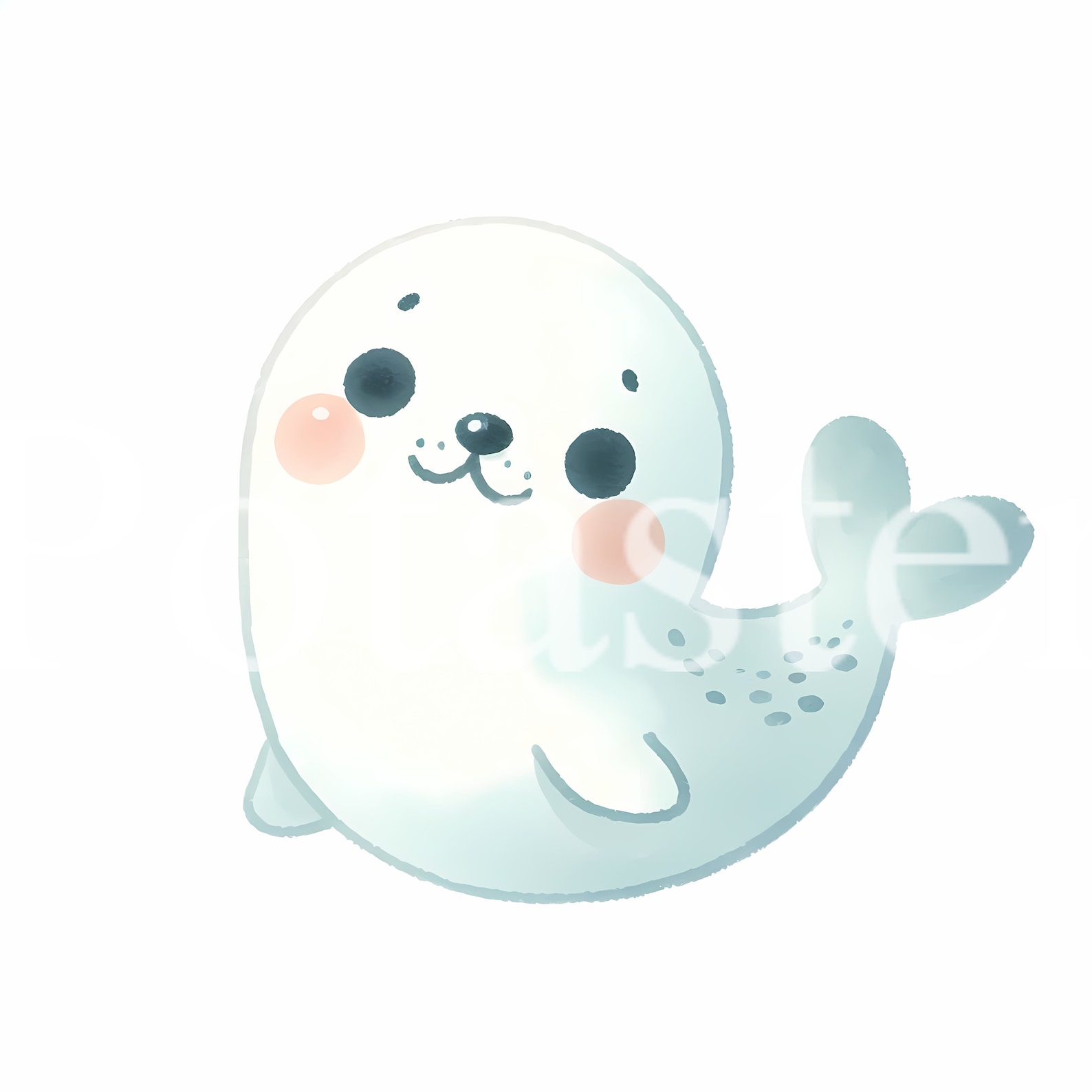 5 Cute Seal Clipart Seal Watercolor Clipart Cute Watercolor Aquarel ...