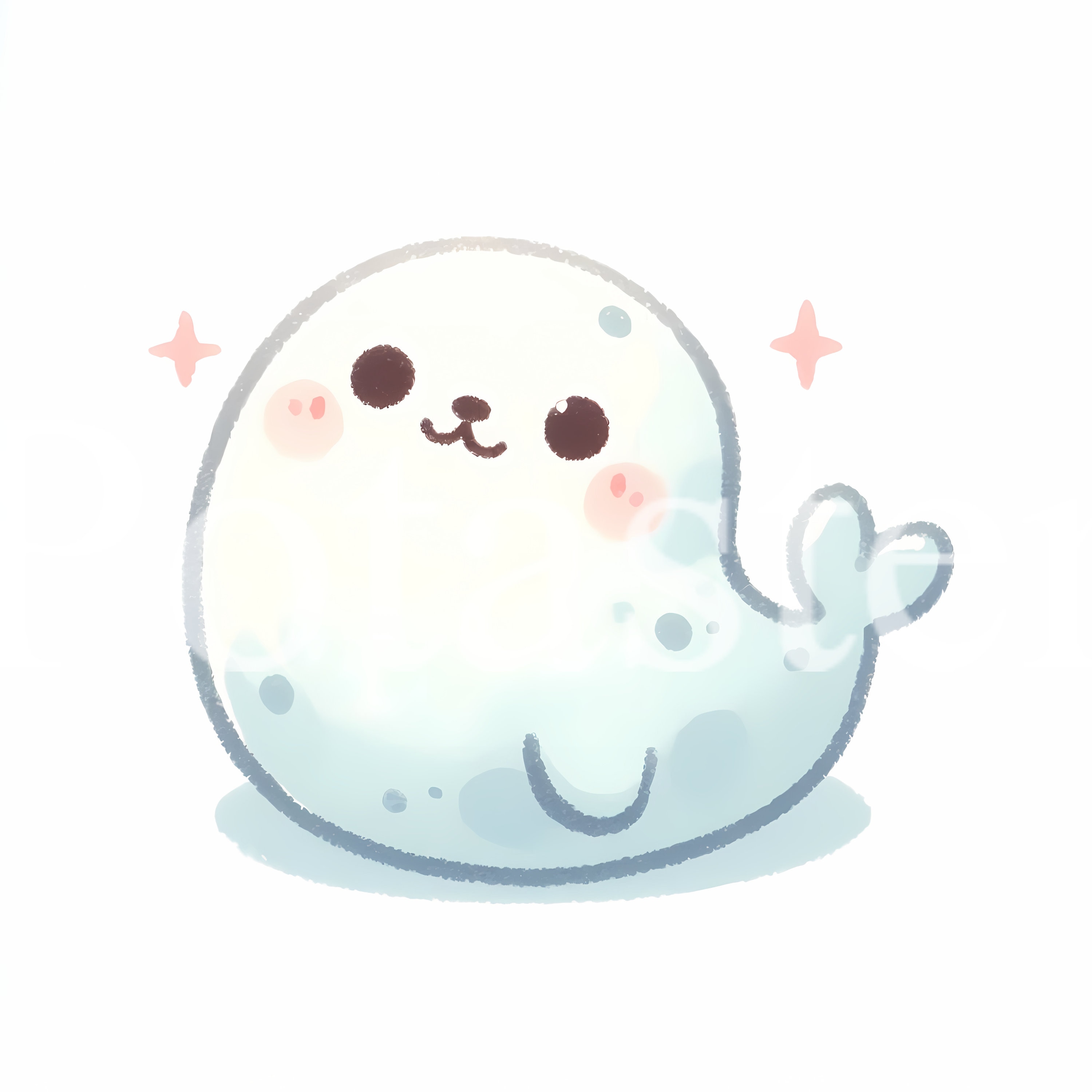 5 Cute Seal Clipart Seal Watercolor Clipart Cute Watercolor Aquarel ...