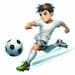 Boy Soccer Player Clipart Boy Football Player Clipart Football ...