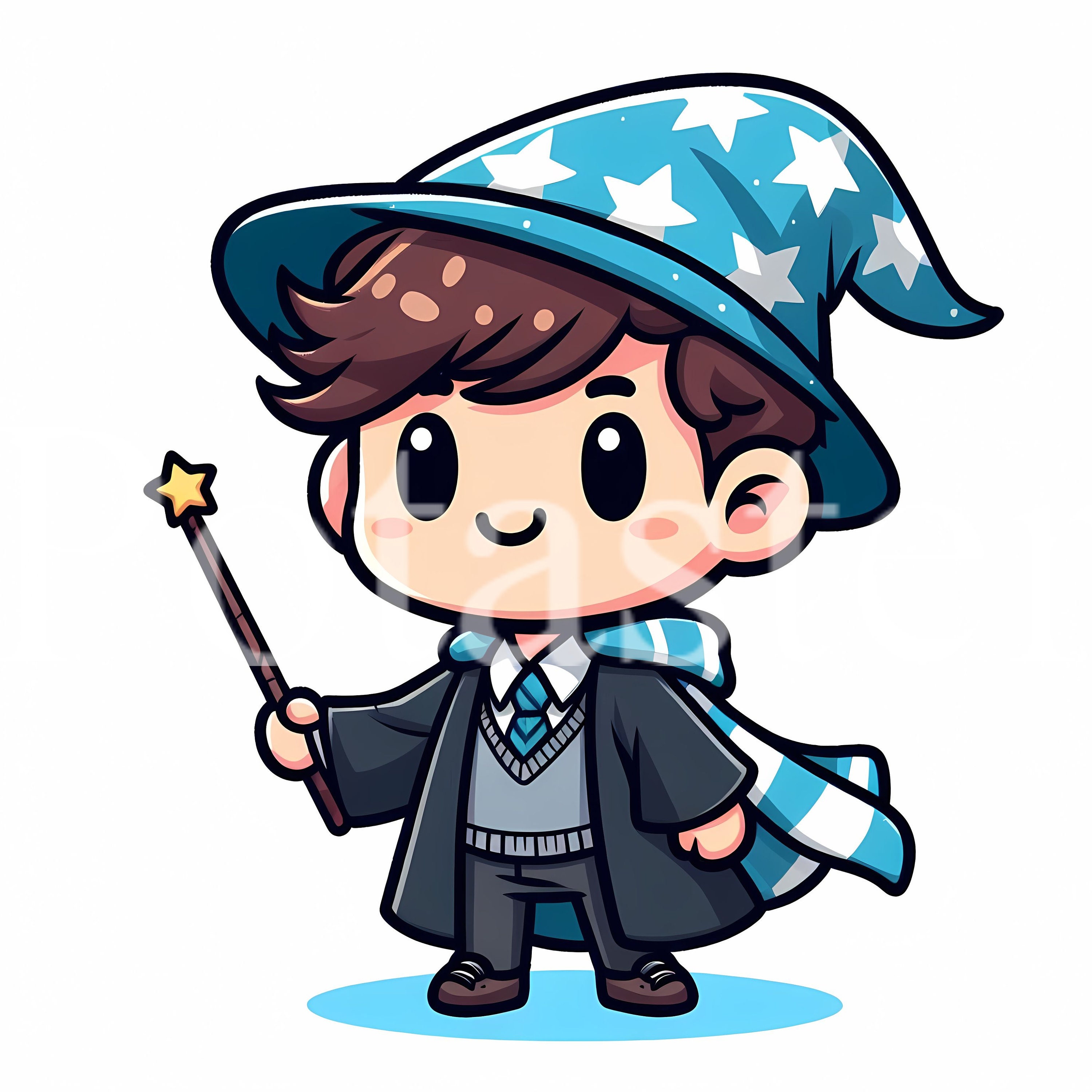 5 Cute Wizard Clipart Cute Wizard Boy Clipart Fairy Wizard Clipart ...