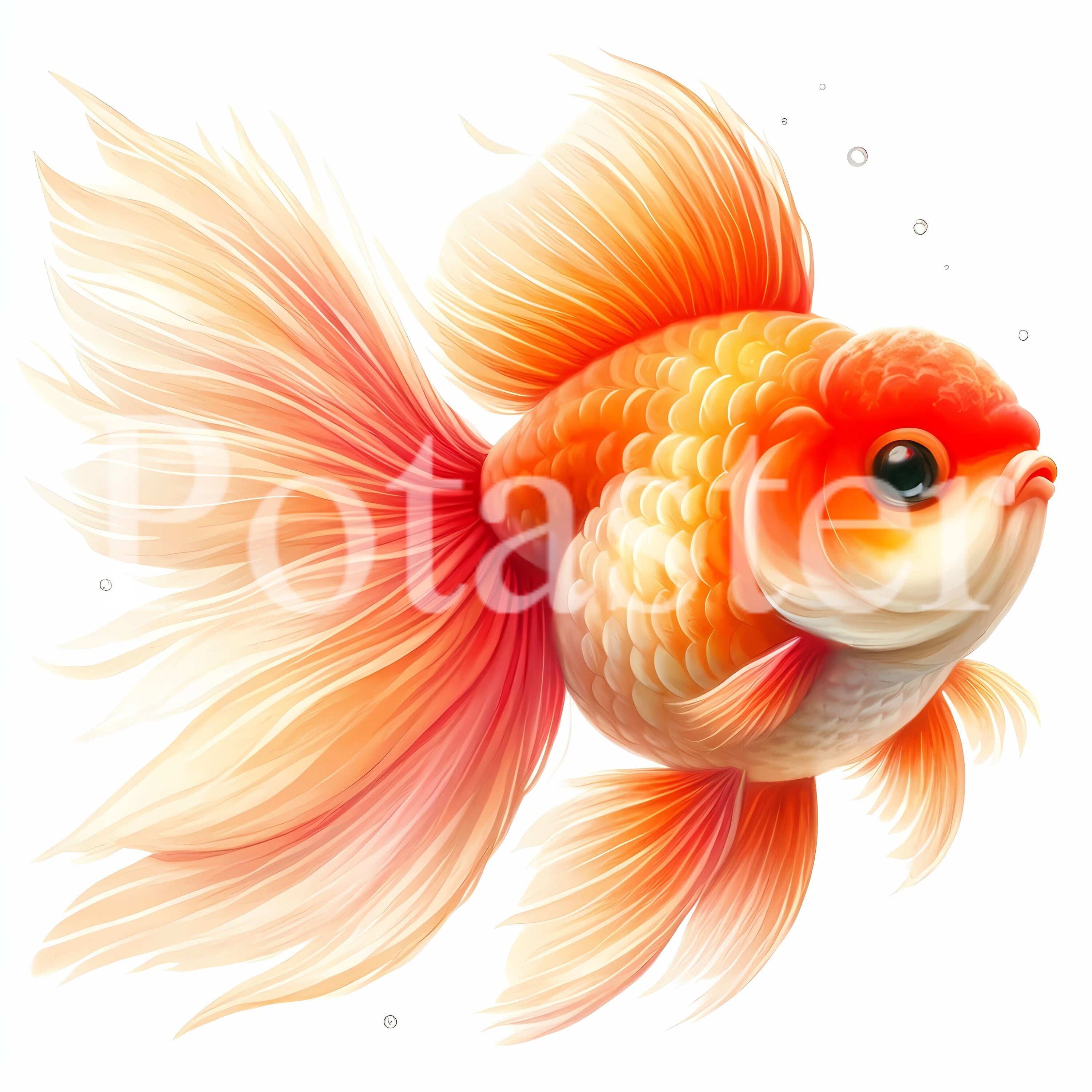 Cute Goldfish Watercolor Clipart, Baby Fish Art (digital Download) - Etsy