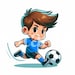 9 Boy Soccer Player Clipart Boy Football Player Clipart Football ...