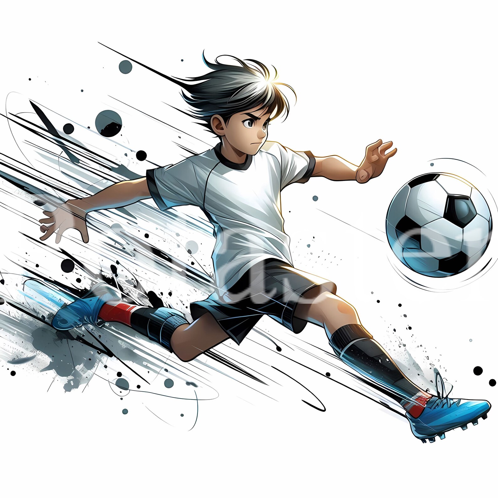 Boy Soccer Player Clipart Boy Football Player Clipart Football ...