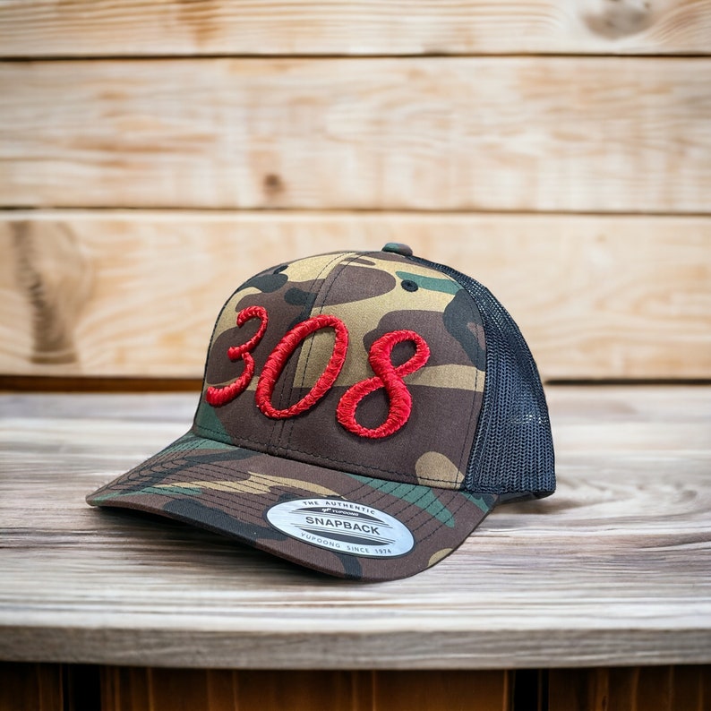 Custom 3D Puff Area Code Trucker Hat, Richardson or Yupoong\flexfit, Baseball Hat, Airport Code ...