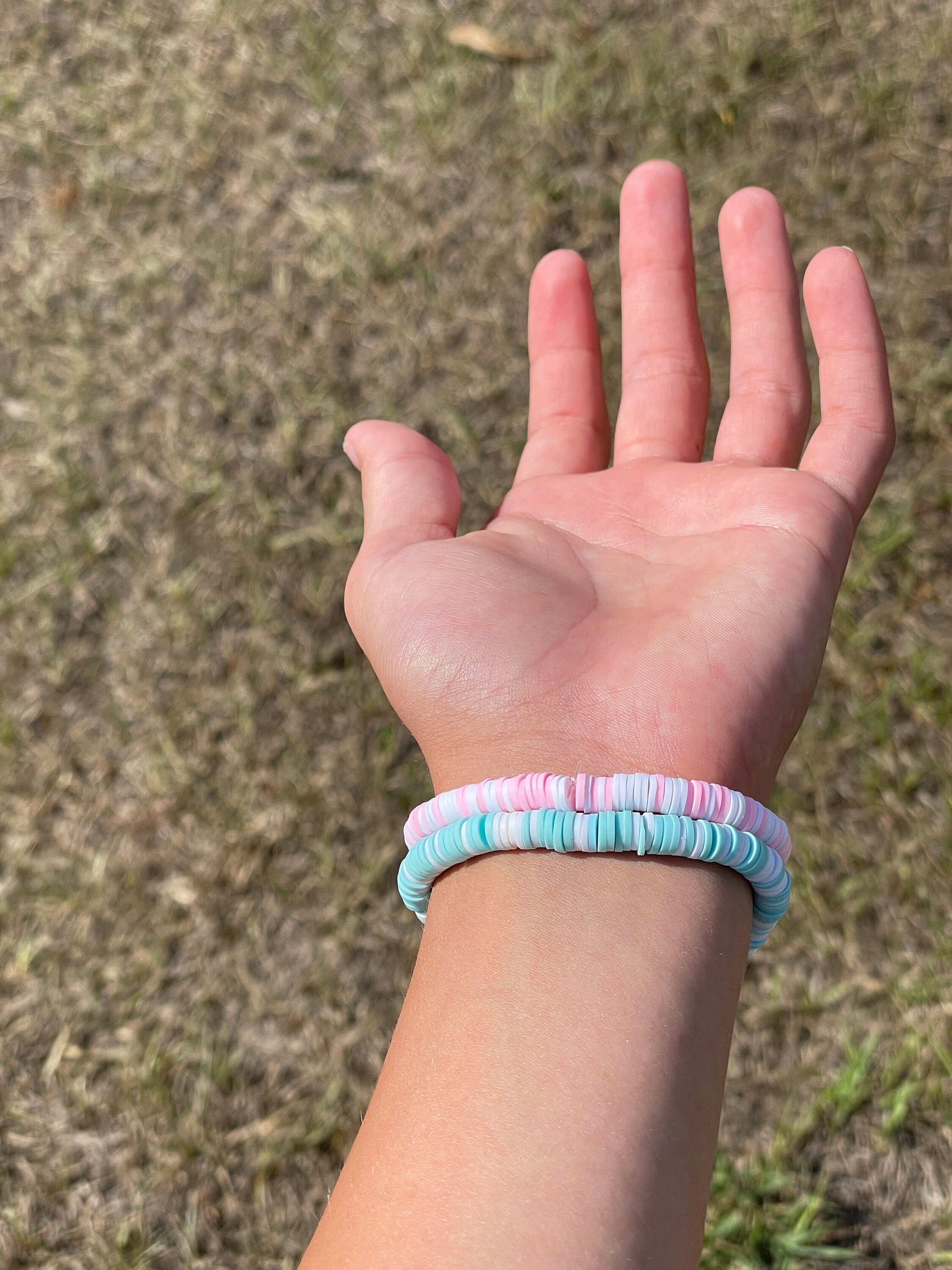 Lilo & Stitch Clay Bead Bracelet Set - Etsy