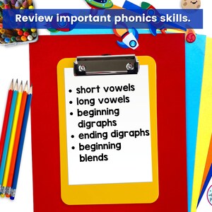Phonics Color by Code for Short Vowels, Long Vowels, Blends, and ...