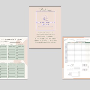 Homeschool Printable Planner - Etsy