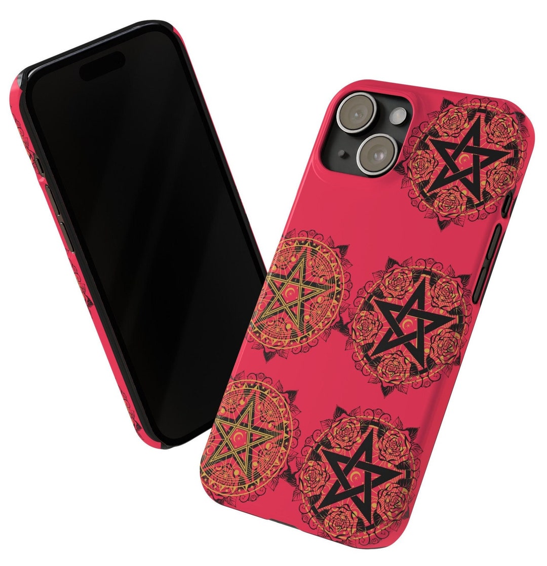 IPhone Pink Witchy Case/gothic Vibes/cute Case/dark Case/fantasy Case ...