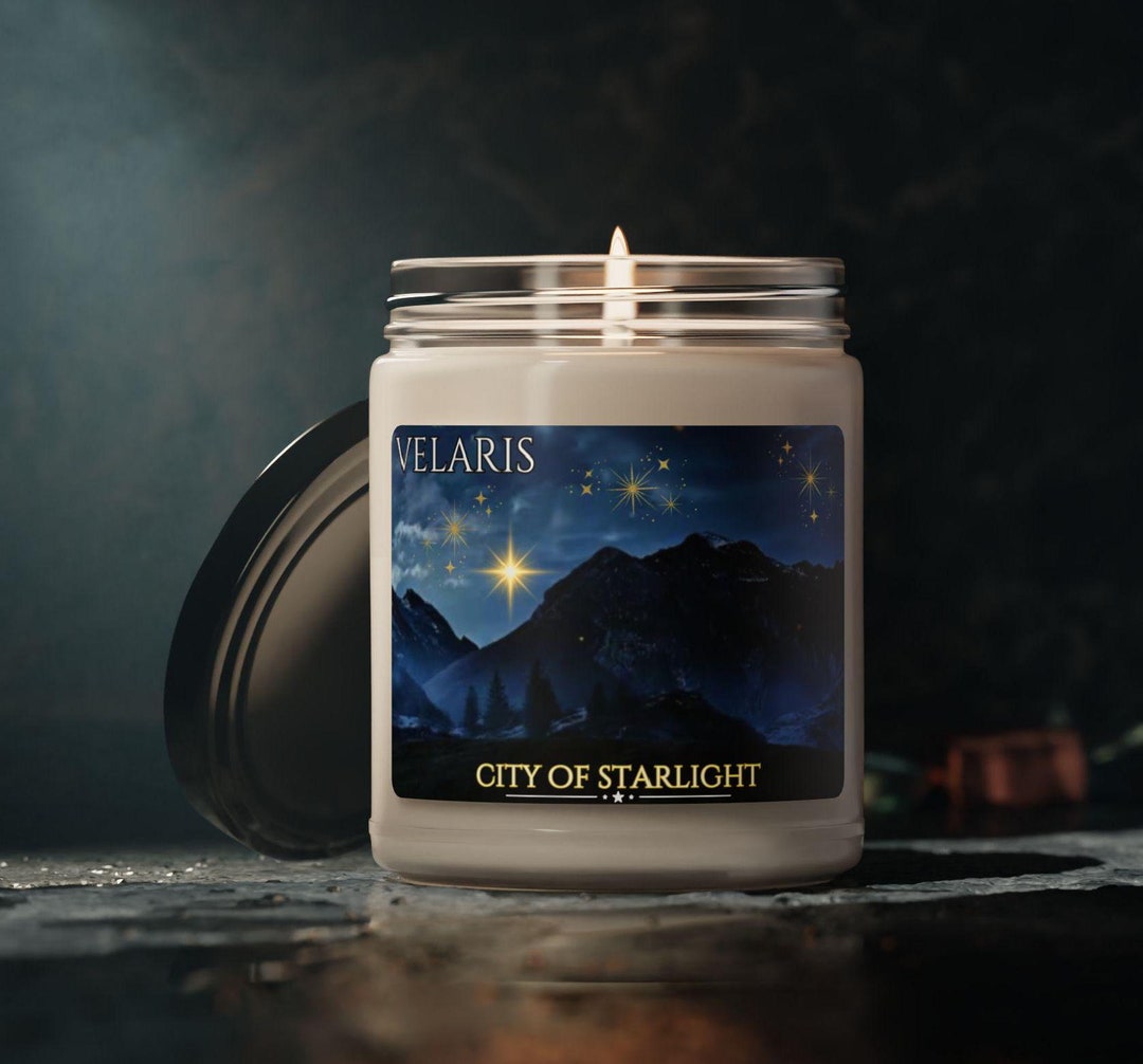 ACOTAR Candle/velaris/city of Starlight/bookish/great Scents/sjm Candle ...